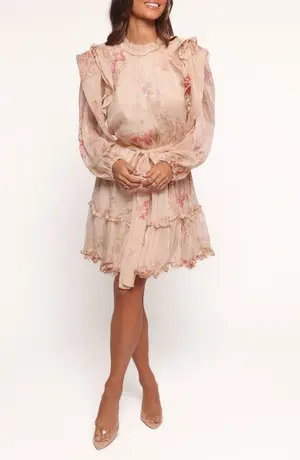 PETAL & PUP Phaedra Ruffle Long Sleeve Dress