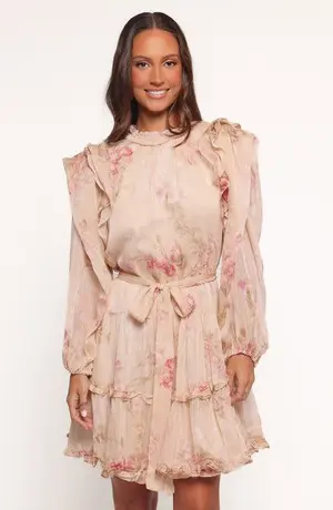 PETAL & PUP Phaedra Ruffle Long Sleeve Dress