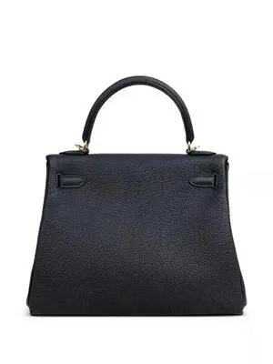 Hermès 25 Kelly Retourne Tote Bag - Black