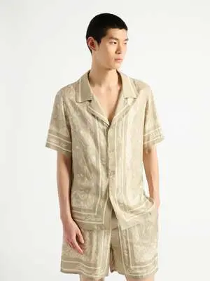 Balmain Printed Foulard Pyjama Shirt