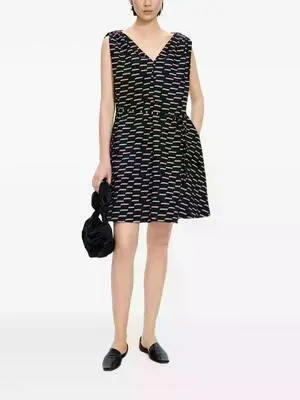 JNBY Printed A-line Dress - Black