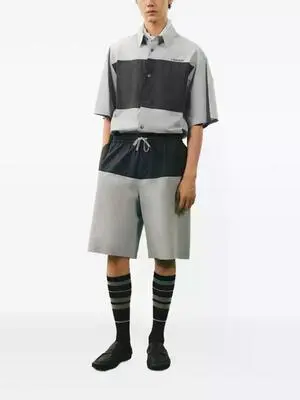 CROQUIS Panelled Shirt - Blue