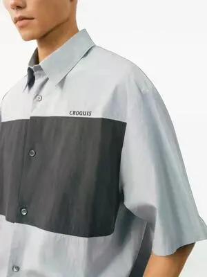 CROQUIS Panelled Shirt - Blue
