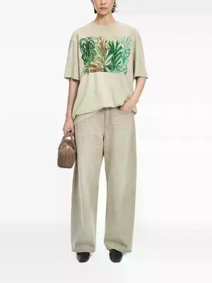 JNBY Graphic Print T-shirt - Neutrals