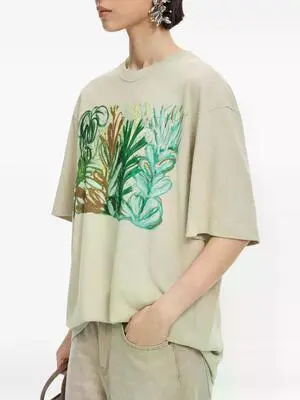 JNBY Graphic Print T-shirt - Neutrals