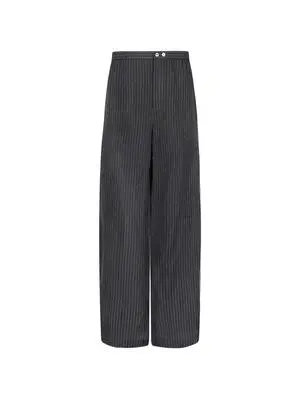 JNBY Pinstripe Wide-leg Trousers