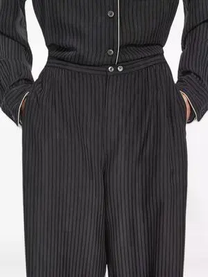 JNBY Pinstripe Wide-leg Trousers