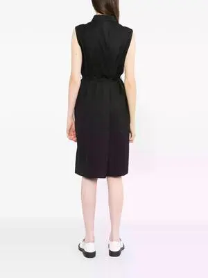 LESS Belted Sleeve Dress