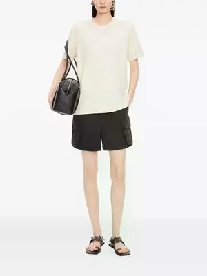 JNBY Botanical-pattern T-shirt - Neutrals
