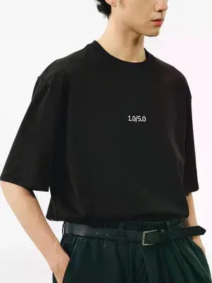 CROQUIS Crew-neck T-shirt - Black