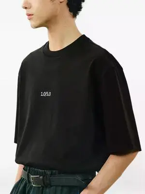 CROQUIS Crew-neck T-shirt - Black