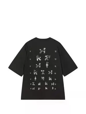 CROQUIS Crew-neck T-shirt - Black