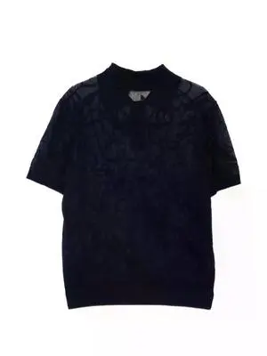 JNBY Jacquard Short-sleeve Polo Shirt