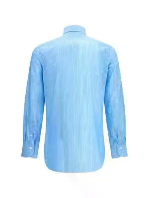 FINAMORE 1925 Striped Cotton Shirt