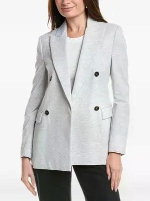 Brunello Cucinelli Double-breasted Blazer - Grey