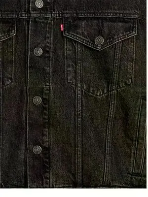 JORDAN X Levi's Type Iii Trucker Denim Jacket - Black