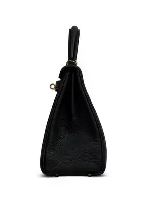 Hermès 25 Kelly Retourne Tote Bag - Black