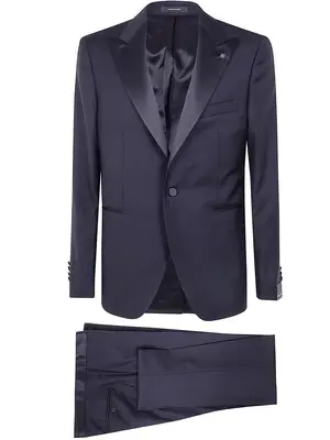 Tagliatore Monopetto Suit - Black