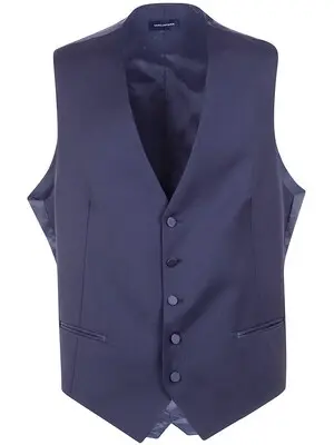 Tagliatore Waistcoat - Black
