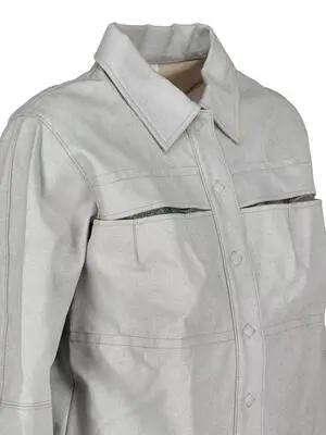 COROMO VINTAGE Panelled Button-up Jacket