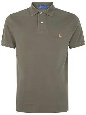 Polo Ralph Lauren Short Sleeves Knit Polo Shirt - Green