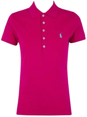 Polo Ralph Lauren Julie" Short Sleeve Polo Shirt - Pink