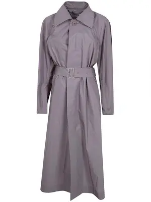 Issey Miyake Akimbo" Volume Coat - Gray