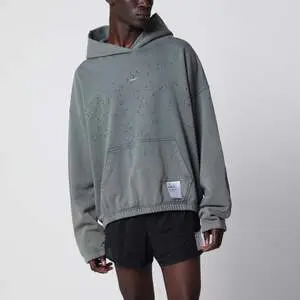 Satisfy Faded Mothtech Hoodie - Grey