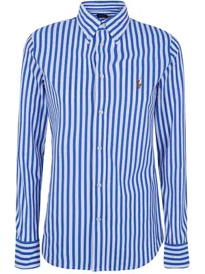 Polo Ralph Lauren Long Sleeve Striped Shirt - Blue