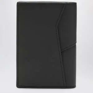 Loewe Dark Leather Puzzle Bi-fold Cardholder