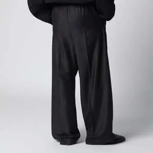 Fear Of God Dark Wide-leg Wool Trousers