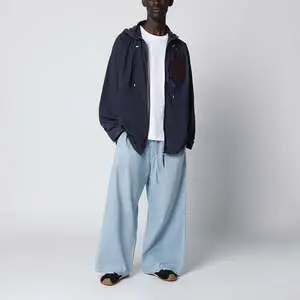 Loewe Technical Micro-ripstop Hooded Jacket - Blue
