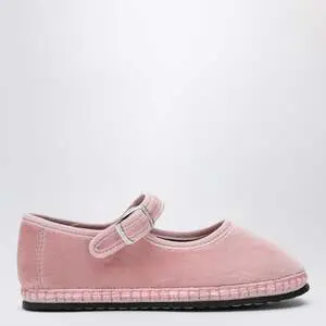 PIEDÀTERRE VENEZIA Velvet Mary Jane Shoes