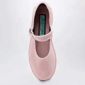 PIEDÀTERRE VENEZIA Velvet Mary Jane Shoes