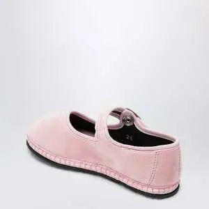 PIEDÀTERRE VENEZIA Velvet Mary Jane Shoes