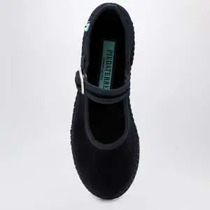 PIEDÀTERRE VENEZIA Piedaterre Velvet Mary Jane Shoes