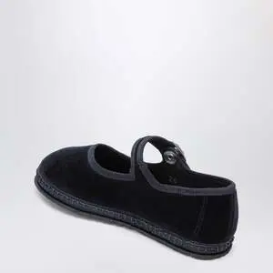 PIEDÀTERRE VENEZIA Piedaterre Velvet Mary Jane Shoes