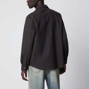 MAISON MARGIELA Two-tone Shirt In Wool Blend