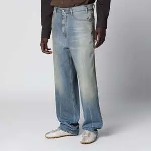 MAISON MARGIELA Straight-leg Jeans In Washed Denim