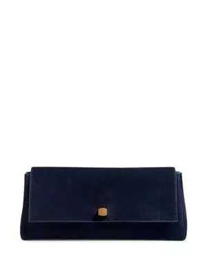 KHAITE KHAITE Suede Clutch Bag