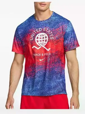 Nike Dri-fit Miler Printed T-shirt