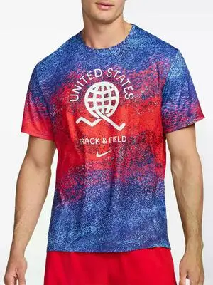 Nike Dri-fit Miler Printed T-shirt