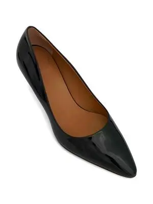 Chloé Oli Glossed-leather Pumps