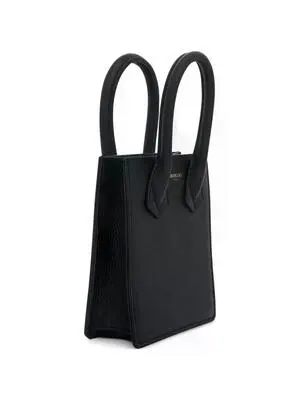 Moreau Suite Bb Leather Tote Bag - Black