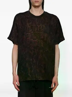 SONG FOR THE MUTE X Adidas 006 Bleaching-effect T-shirt