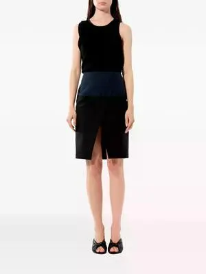 Balenciaga High-waisted Wrap-front Pencil Skirt
