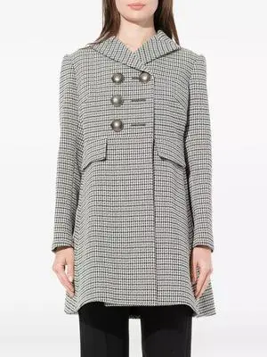 Alexander Mcqueen Button Detailed Coats For Women