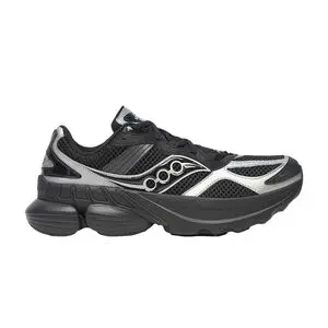 Saucony Silver Tone Sneakers For Men