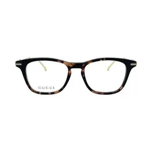 Gucci Square Eyeglasses - Brown