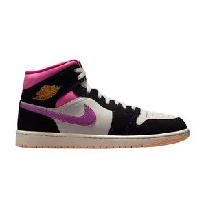JORDAN 1 Mid Se "sail Pink - Black